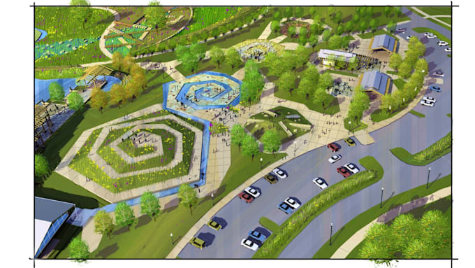 Create a custom park, landscape, or recreational design master plan by ...