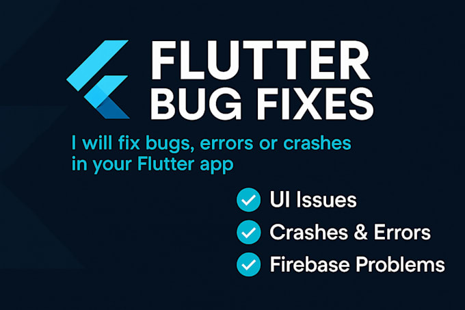 Fix bugs in your flutter app by Christoph_boett | Fiverr