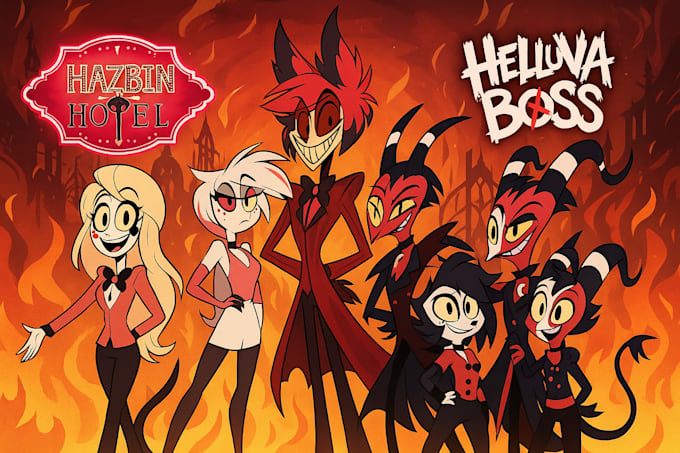 Create custom helluva boss style art and character design by Igor ...