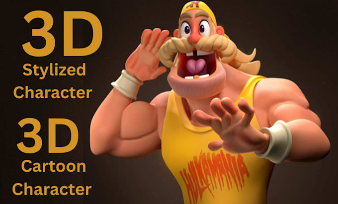 3d character model stylized character cartoon character for game ...