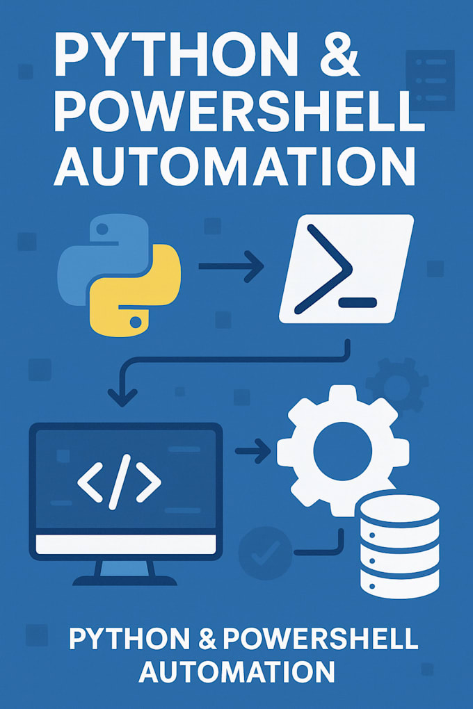 Build custom automations in python or powershell scripts by Pyautoexpert | Fiverr