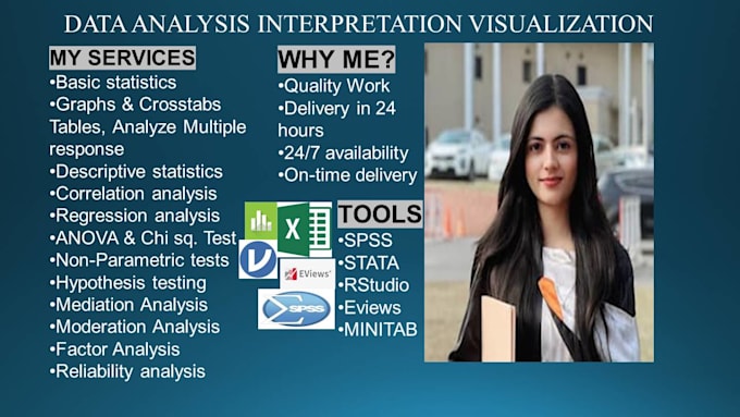Do data analysis interpretation on rstudio spss stata by Alinazafar9 ...