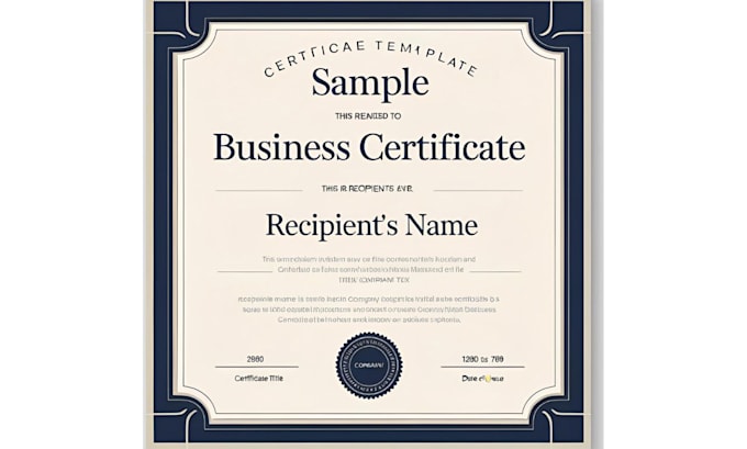 Create custom printable certificate designs for your needs by Moba ...