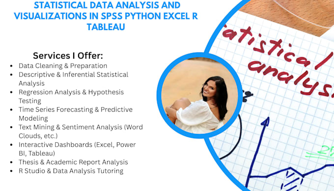 Do Statistical Data Analysis And Visualizations In Spss Python Excel R
