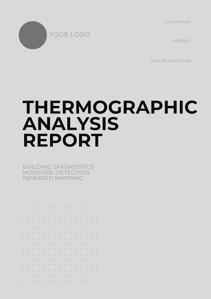 Analyze your infrared thermal imaging and write pro report by Enetime ...