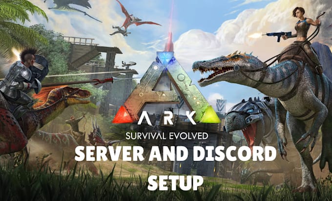 Fix and setup ark survival ascended server and a discord server