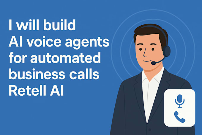 Build ai voice agent and ai cold calling agents for automated business calls by Waleed_ijaz_ai ...