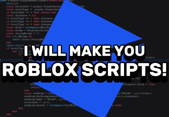 Make you roblox scripts by Frenchfries732 | Fiverr