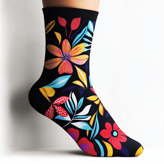 Draw a creative socks unique sock design for you by Laylaoutlaw | Fiverr
