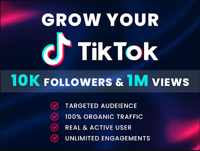 Do tiktok video promotion for organic growth like and views promote tik ...