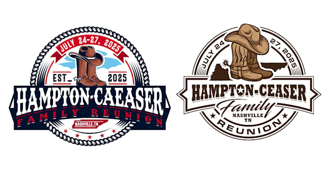 Design custom cowboy boot logo for your brand by Vinicius_donati | Fiverr