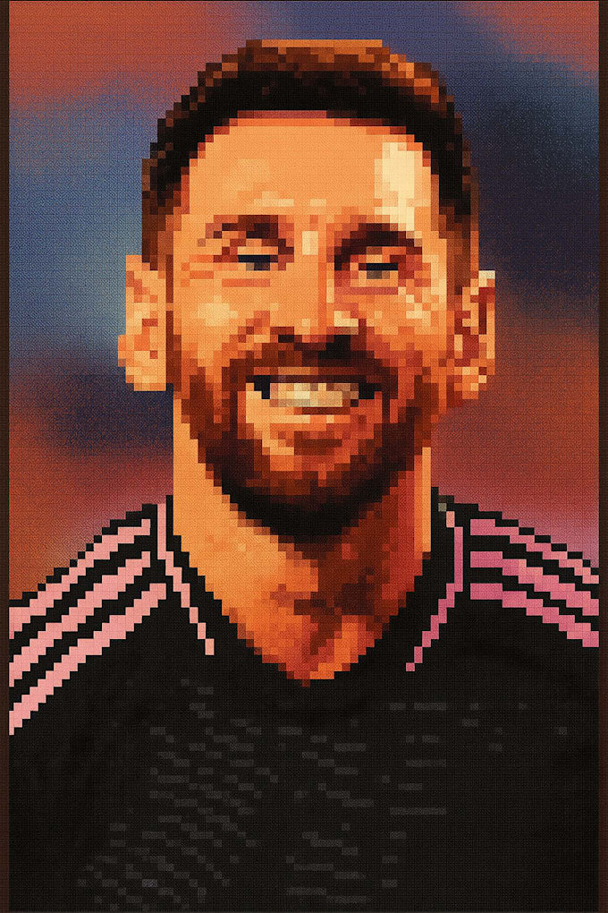 Create custom pixel art portraits from photos by Nassar_1 | Fiverr