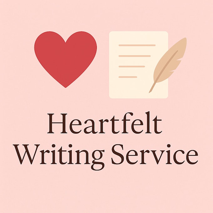 Write a heartfelt letter or emotional message for any occasion by ...