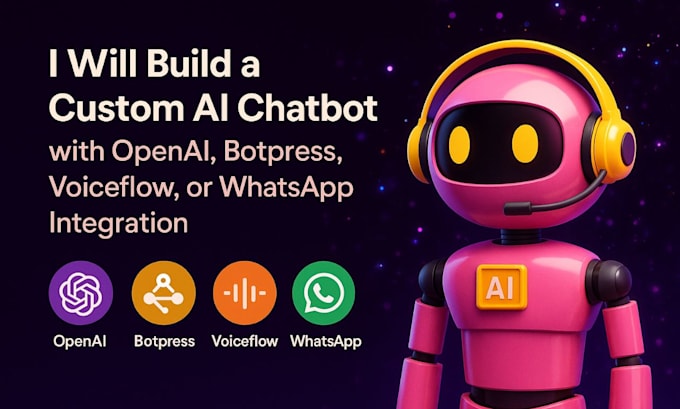 Build Custom Ai Chatbot Using Openai Botpress Voiceflow Whatsapp Ai Chatbot By Maewilson01