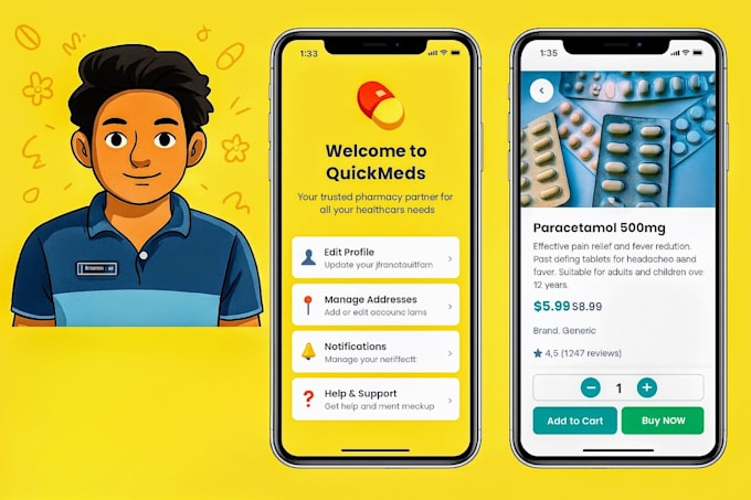 Develop a custom react native mobile app for ios and android by Arif0003 | Fiverr