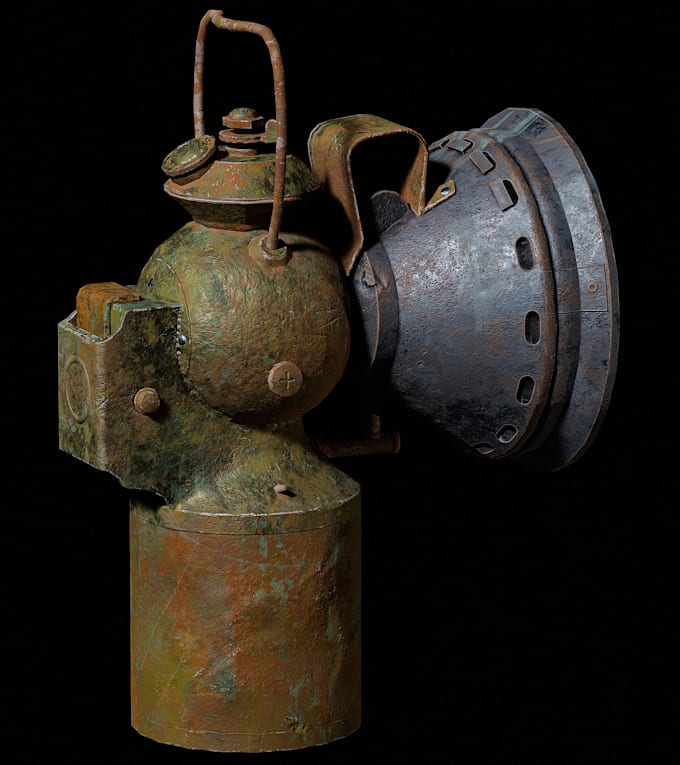 Create aaa game props with pbr textures and clean topology by ...