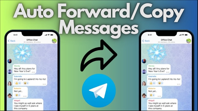 Develop telegram auto forward bot with unlimited channels and groups ...