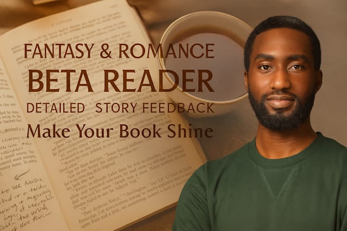 Do detailed critique fantasy romance beta reading manuscript beta reader by Adeniyi3 | Fiverr