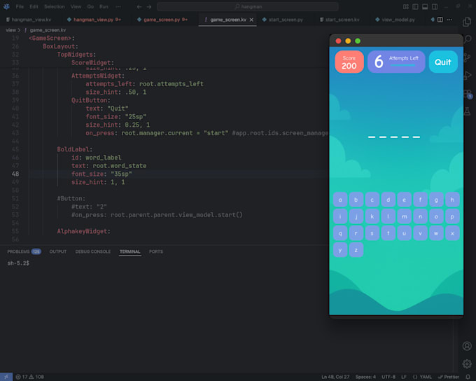 Develop stunning kivy apps with custom ui by Tammyheart | Fiverr