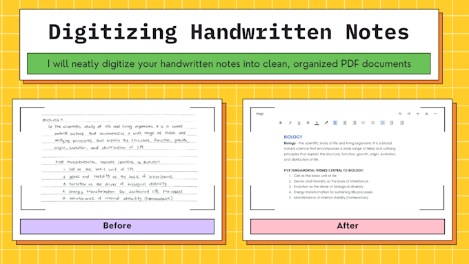 Digitize and organize your handwritten notes into pdf format by ...