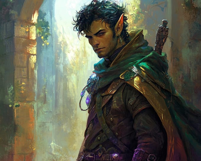 Make your dnd party, warcraft, and fantasy characters by Lucjabieszczad ...