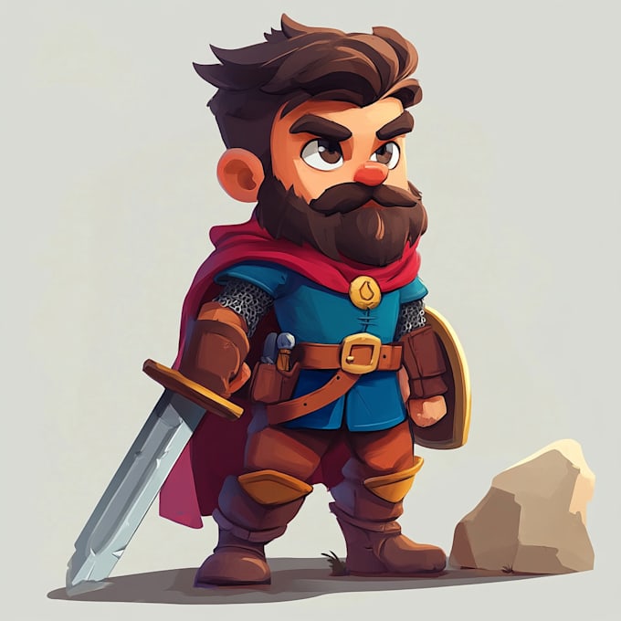 Create 2d game characters by Gianabaugh | Fiverr