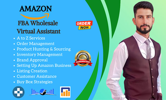 Be your expert amazon fba wholesale virtual assistant by Ukasha057 | Fiverr