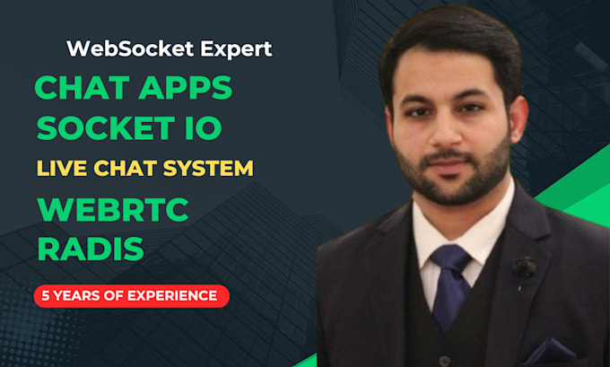Develop real time socket programming with websocket and socket io by Devxpert_adnan | Fiverr