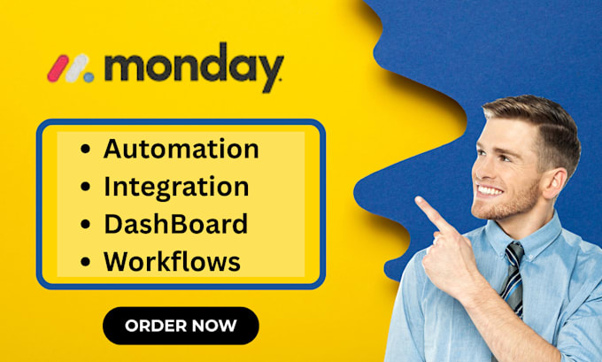 Monday crm asana clickup trello do monday com workflows automation by Mojuba_faruq | Fiverr