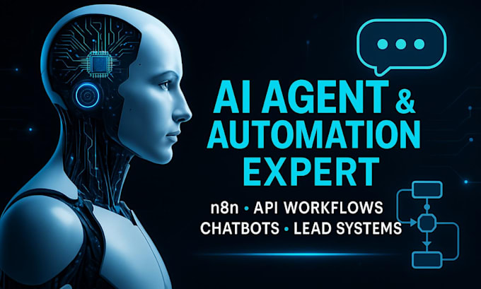 Build ai agents, n8n automations, api workflows, chatbot and lead systems by Jamesmacatee | Fiverr