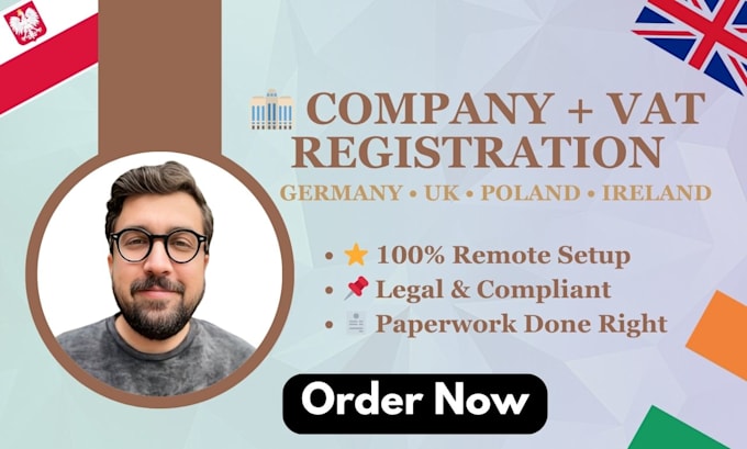 Do company and vat registration in uk, germany, ireland, and hungary ...