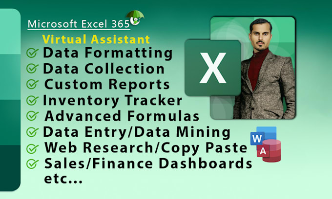 Be your virtual assistant for data entry and spreadsheet copy paste by ...