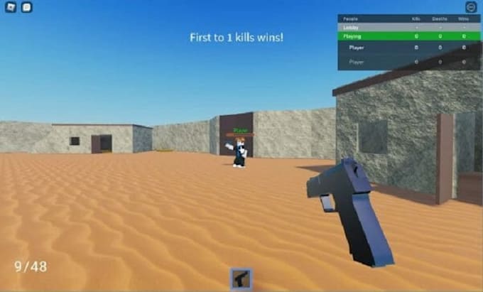Do roblox gun, gui system, combat system, roblox builder, roblox ...