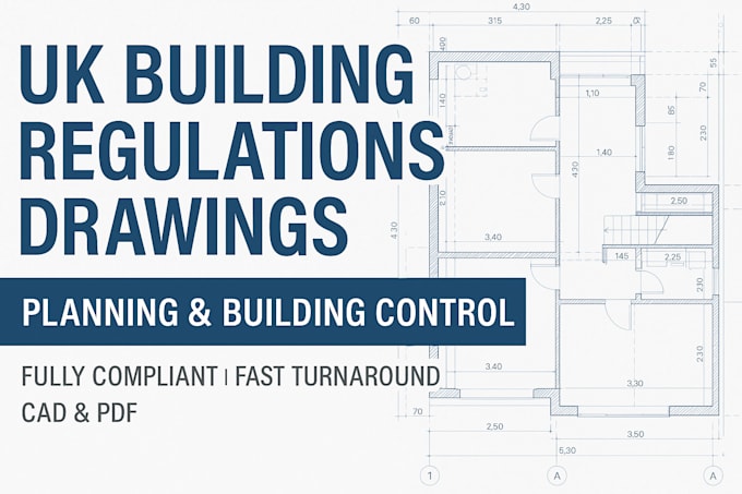 Do uk building control drawings, building regs drawings, planning drawings by Jackson_materew ...