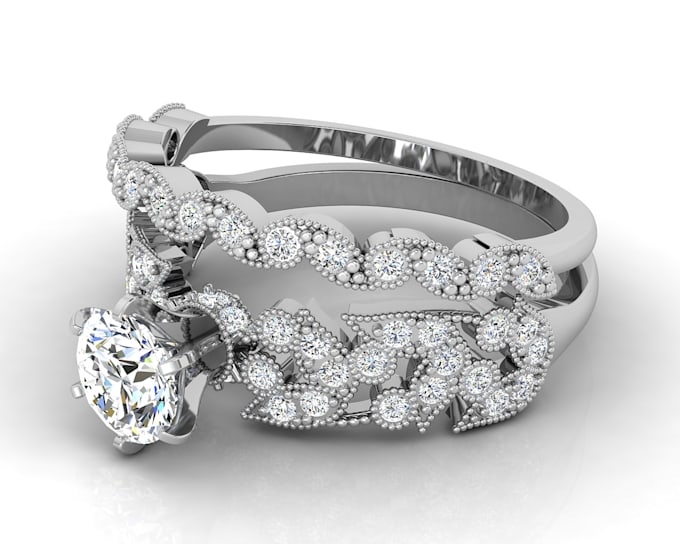 Create 3d printable jewelry design by Tariqalikhan1 | Fiverr