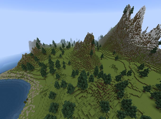 Create a custom minecraft terrain map by T_boy10 | Fiverr