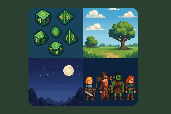 Create custom 2d character pixel art and animations for your game by ...