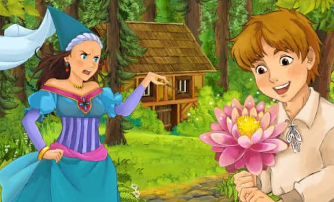 Design children story book illustration, children animation bedtime ...