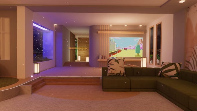 Design stunning vrchat world, vr world, vrc world, 3d environment ...