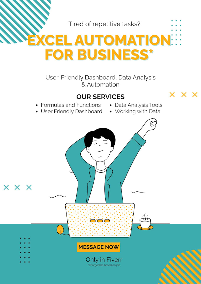 Automate your repetitive tasks using microsoft excel by Kudos_nemesis ...