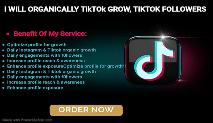 Do tik tok grow, tik tok promotion, tiktok marketing tik tok video ...