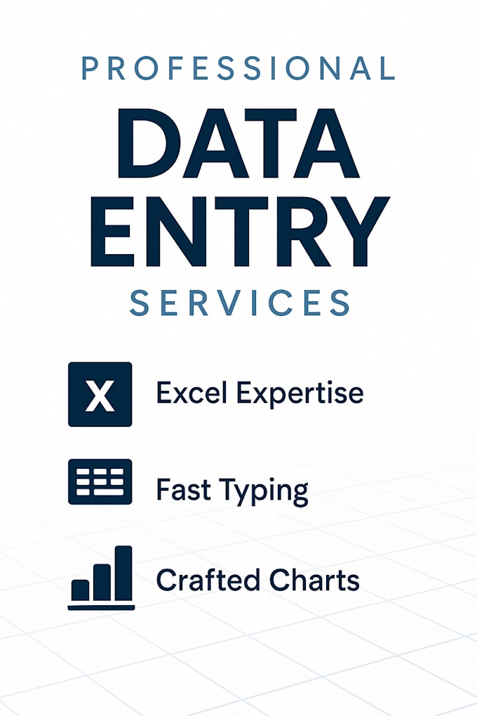 Be your reliable data entry expert for any excel job by Shadikashabrin9 ...
