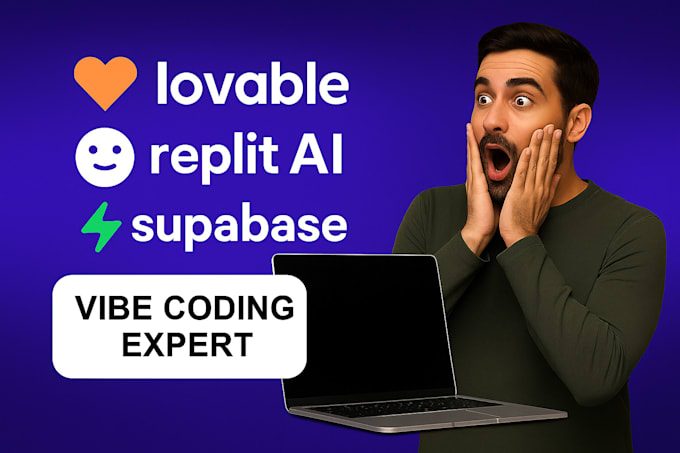 Build web app with replit ai lovable ai, lovable dev deepseek vercel supabase by Sam_web444 | Fiverr
