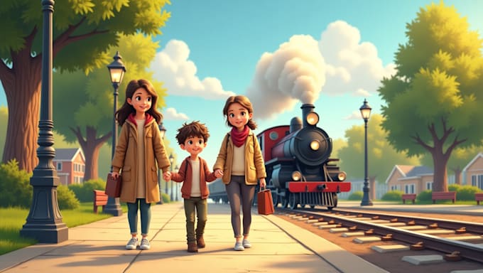 Draw children book illustration and cover by Rhys_mellor | Fiverr