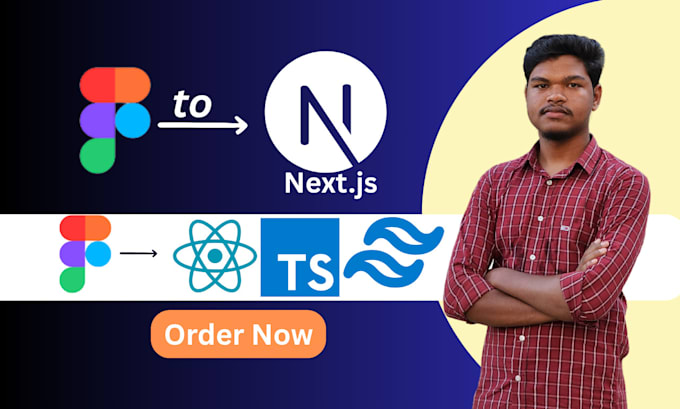 Convierte figma a react js o next js con tailwind css