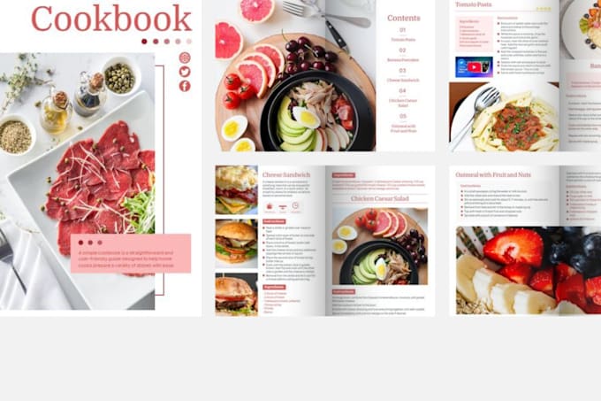 Write cookbook recipe book, cookbook formatting cookbook design, cookbook writer by Blessedpage ...