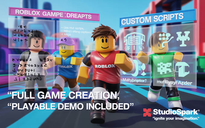 Do roblox full game creation roblox game development roblox scripting lua script by Hamaustin01 ...