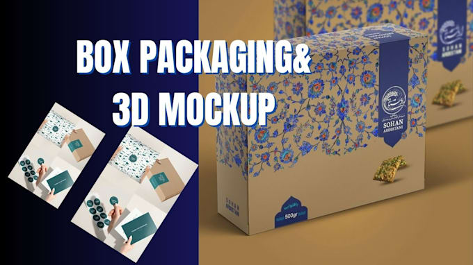 Design product packaging design, box packaging, amazon packaging, and ...