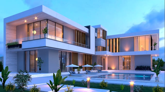 Be your home designer,cgi house,wedding hall lighting,dusk rendering,2d ...
