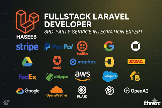 Be your php laravel api integration expert by Abdulhaseeb15h | Fiverr